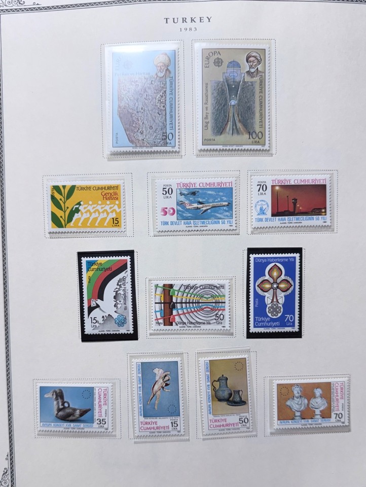 1961 TO 1999 COMPLETE TURKEY STAMPS INCLUDING OFFICIALS MNH | eBay