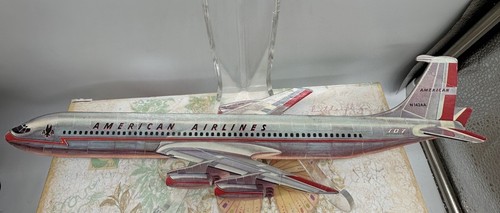Vintage 1959 American Airlines Boeing 707 Jet Flagship Cardboard Promo ...
