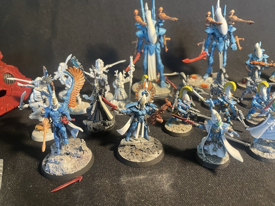 Aeldari Eldar Army 40k Army Lot Painted | eBay