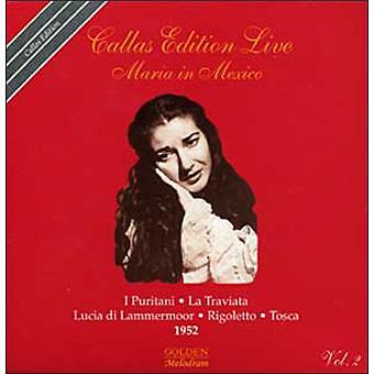 Maria in Mexico Vol.2 - Maria Callas CD Golden Melodram New ...
