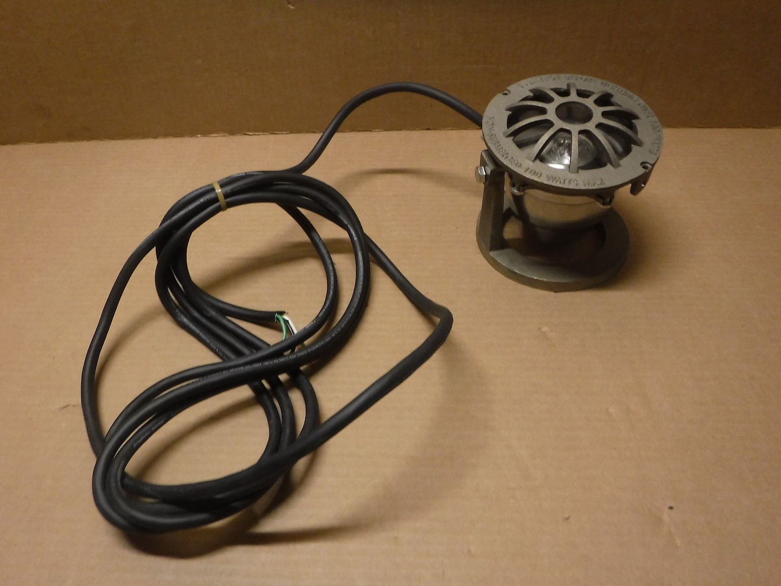 Genlyte Bronzelite U Water Light 5075LVRGS Cast Bronze 12V 75W Pool Spa ...