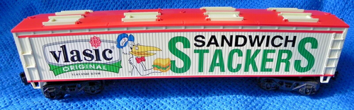 K-LINE - TOY TRAIN BOX CAR - VLASTIC SANDWICH STACKERS | eBay