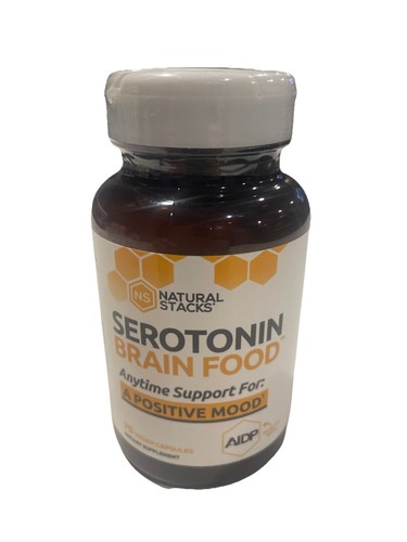 Natural Stacks Serotonin Brain Food Capsules (75 Count) Exp 2026 | eBay