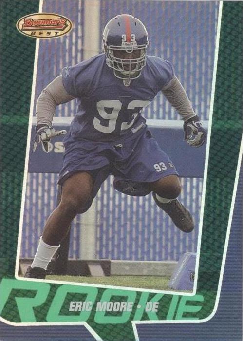 2005 Bowman's Best - Rookie Eric Moore #92 Green /799 for sale online ...
