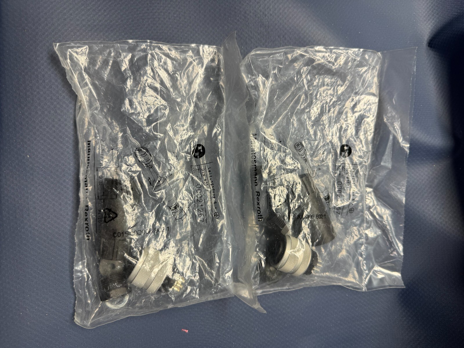 Lot of 2 - Mannesmann Rexroth - 00021267 - 7 Pin Connector - New | eBay