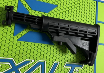 TIPPMANN A5 A-5 ADJUSTABLE STOCK - BLACK- REAR SHOULDER - GXG TACTICAL ...