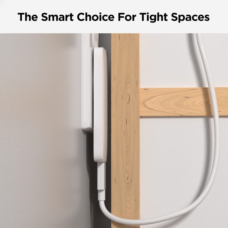 Flat USB C Wall Charger 20W Ultra Slim Multi Port Fast Charging Outlet ...