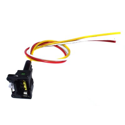 Electrical Pigtail Connector w/ 3 Wires For Hyundai Tiburon Kia ...