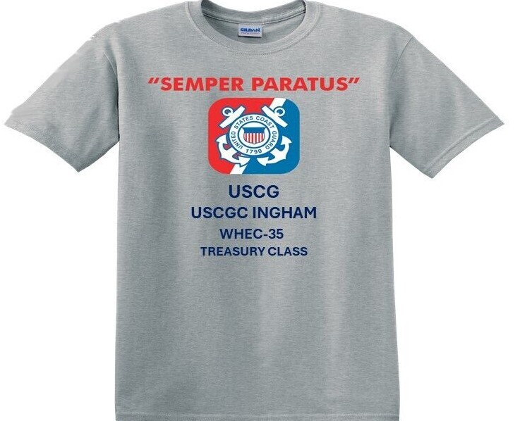 USCGC TANEY WHEC-37* TREASURY CLASS *SHIRTS.USCG OFFICIALLY LICENSED | eBay