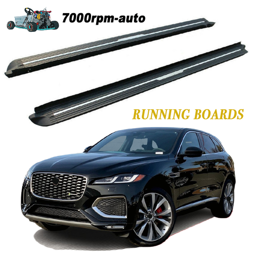 Side Steps Runing Boards Fits for Jaguar F-Pace 2016-2023 Nerf Bar | eBay Australia