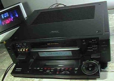Sony SLV-1000 S-VHS Editing Machine. Rare in Perfect Working order! | eBay