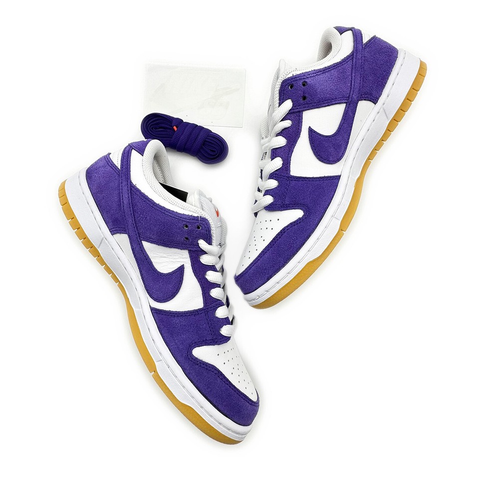DV5464-500 Nike SB Dunk Low Pro ISO Orange Label Court Purple Gum (Men ...