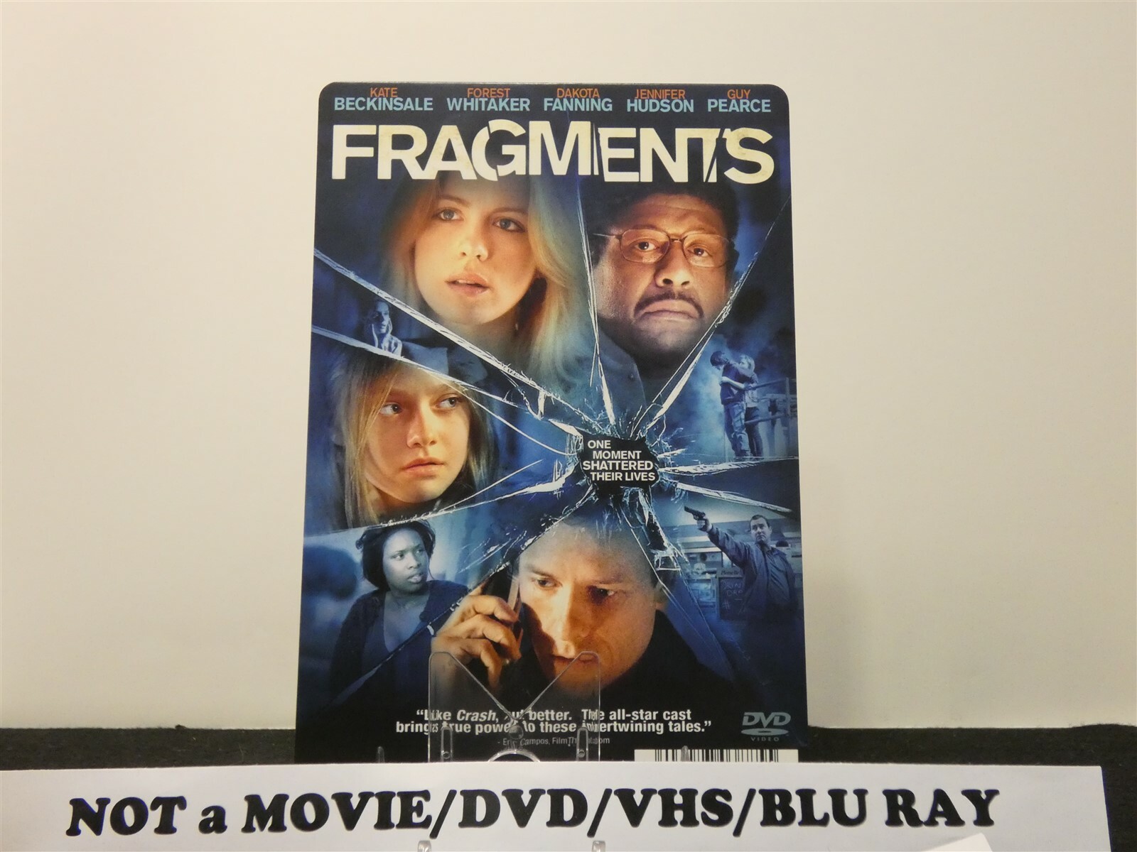 Fragments Backer Card NOT A MOVIE DVD Kate Beckinsale Dakota Fanning ...