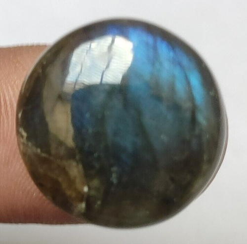 18.55 Ct. Natural Rainbow Labradorite Round Cut Loose Gemstone Gift for ...