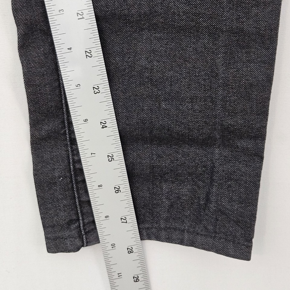 prAna Jeans Womens Size 0/25 Black Slim Fit Low Rise Straight Leg Denim ...