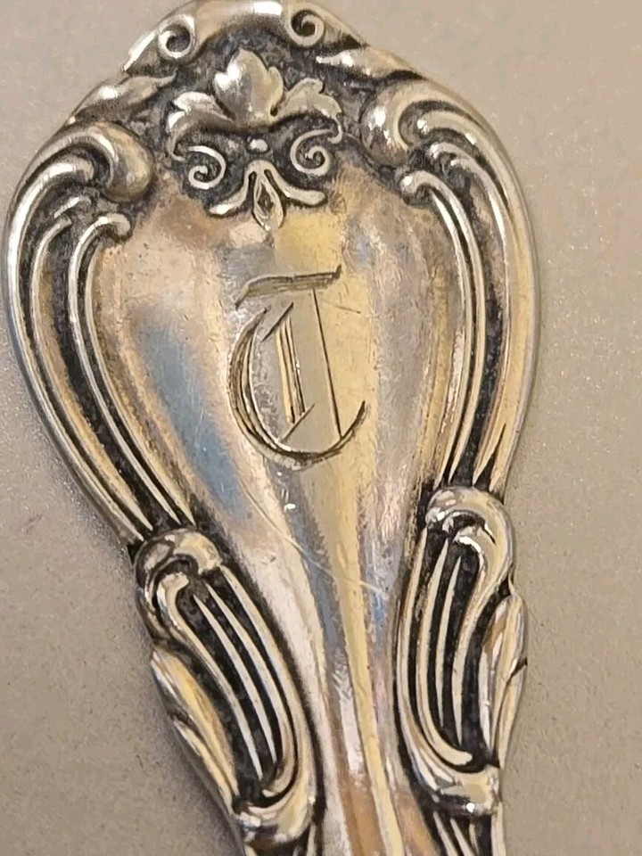 Set Of 12 Gorham Chantilly Sterling Iced Tea Spoons - 7 5/8" See Mono ...