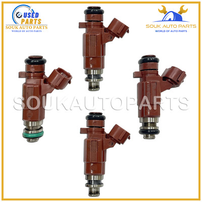 16600-5L300 FUEL INJECTOR SET OF 4 QG18DE FBJB100 For Nissan SENTRA 1 ...