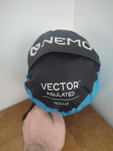 Nemo Vector Reg 20R Sleeping Pad & Bag Insulated - Tested Built In Pump ...