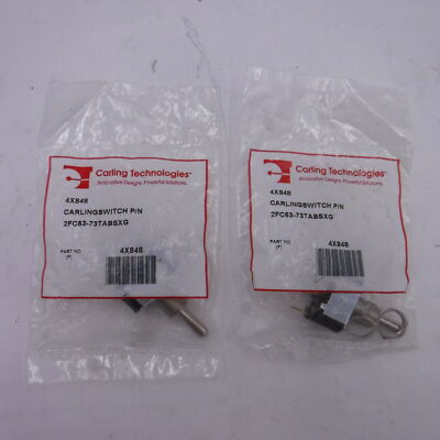 Set Of 2 Carling Technologies 4X848 Carlingswitch 2FC53-73TABSXG | eBay