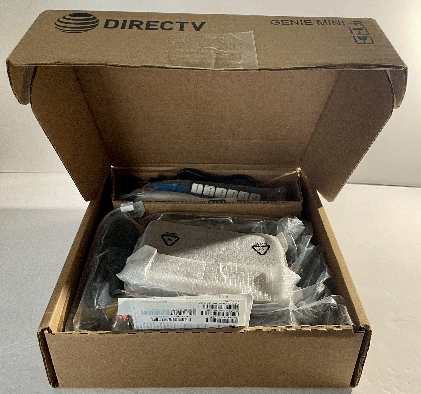 Direct TV C51-100 Genie Mini-R Receiver w/ Remote, AC Adapter, Box New ...