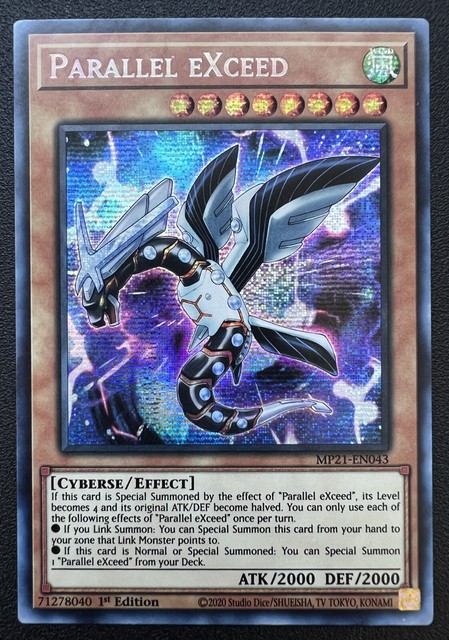 Yu-Gi-Oh! TCG Parallel eXceed 2021 Tin of Ancient Battles MP21-EN043 ...