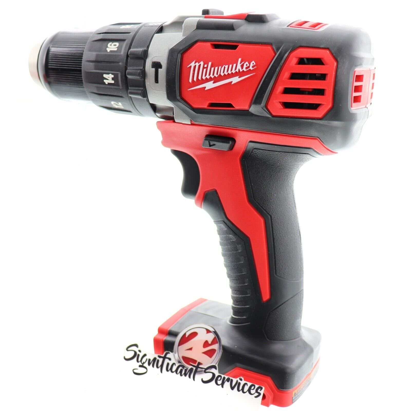 New Milwaukee 2607-20 M18 Li-Ion 18V 1/2" Cordless Compact Hammer Drill ...