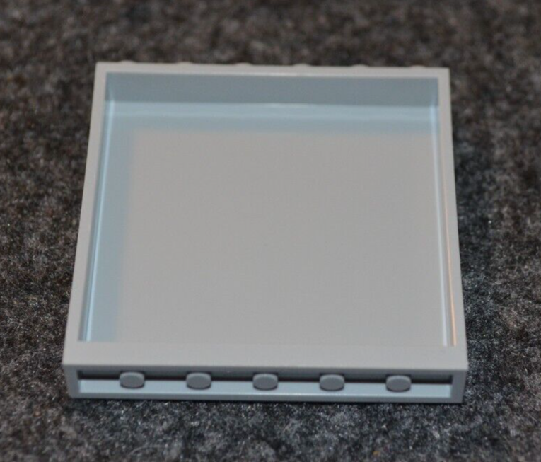 (1) 1x6x5 Light Gray "[" Wall Panel Brick ~ New Lego Parts ~ | eBay