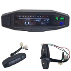 New Motorcycle LCD Digital Speedometer Gear Indicator Sensor With ...