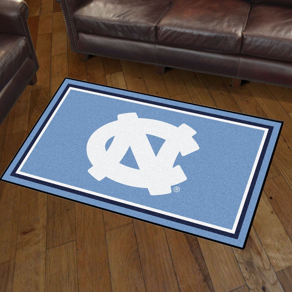 NCAA - North Carolina Tar Heels 3ft. x 5ft. Plush Area Rug - NC Primary ...