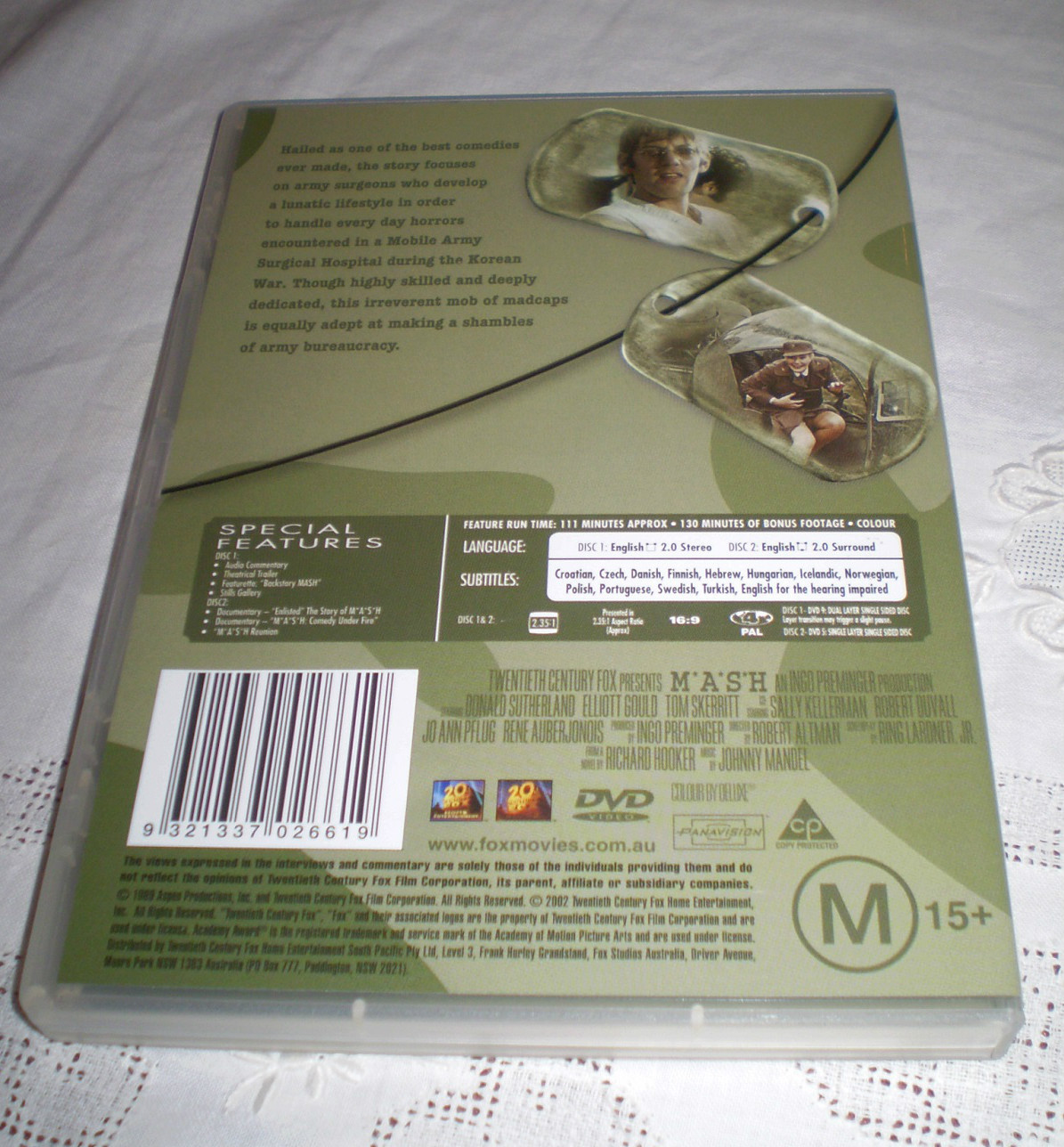 DVD BOX SET M.A.S.H COMPLETE SEASON 4 & SPECIAL EDITION MASH 2 DVD SET ...