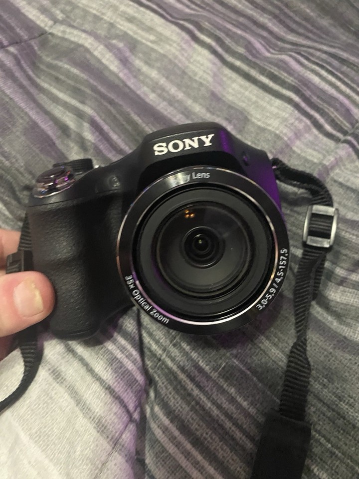 SONY DSC-H300 DIGITAL CAMERA 20 MEGAPIXEL 35X ZOOM TESTED W/CASE | eBay