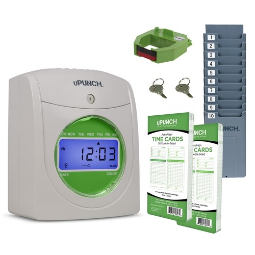 HN1500 Starter Time Clock Bundle for Small Business: Employee Punch ...