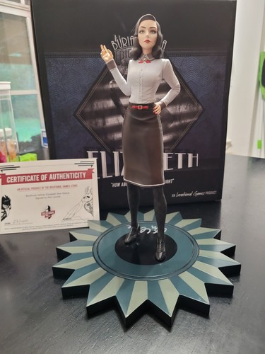 Bioshock Infinite Elizabeth Noir Statue Signed by Ken Levine 27/400 | eBay