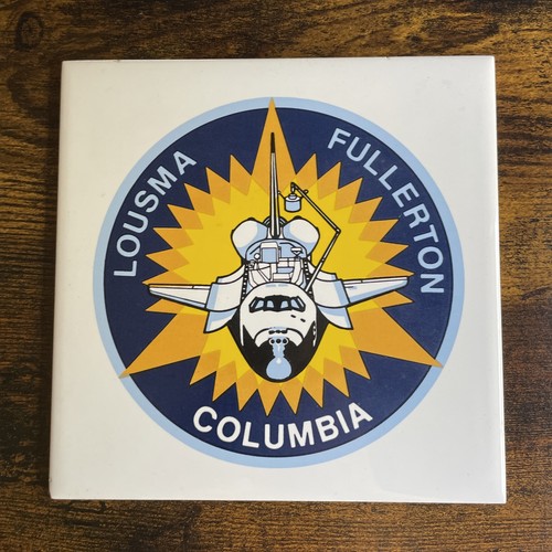 Vintage NASA STS-3 Space Shuttle Columbia Lousma Fullerton Test Flight ...