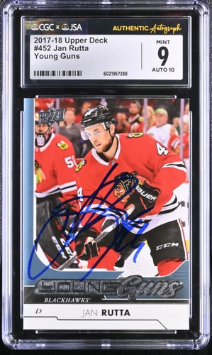 2017-18 Upper Deck - Young Guns Jan Rutta #452 (RC) for sale online | eBay