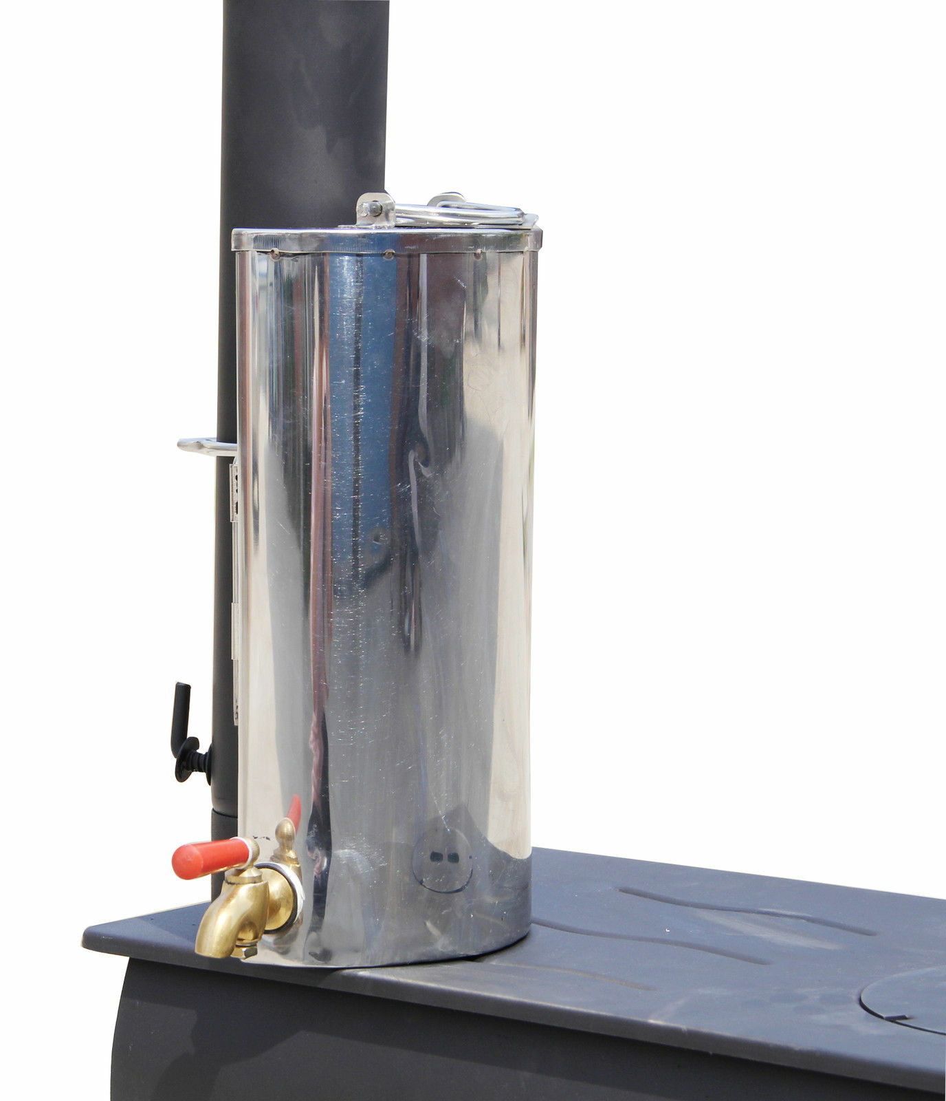 Portable Water Heater For Frontier Wood Burning Stove Camping Boiler ...