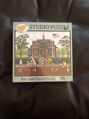 LITTLE BIT BOOK SHOP - BITS AND PIECES Puzzle 500 Pieces NEW W/box ...