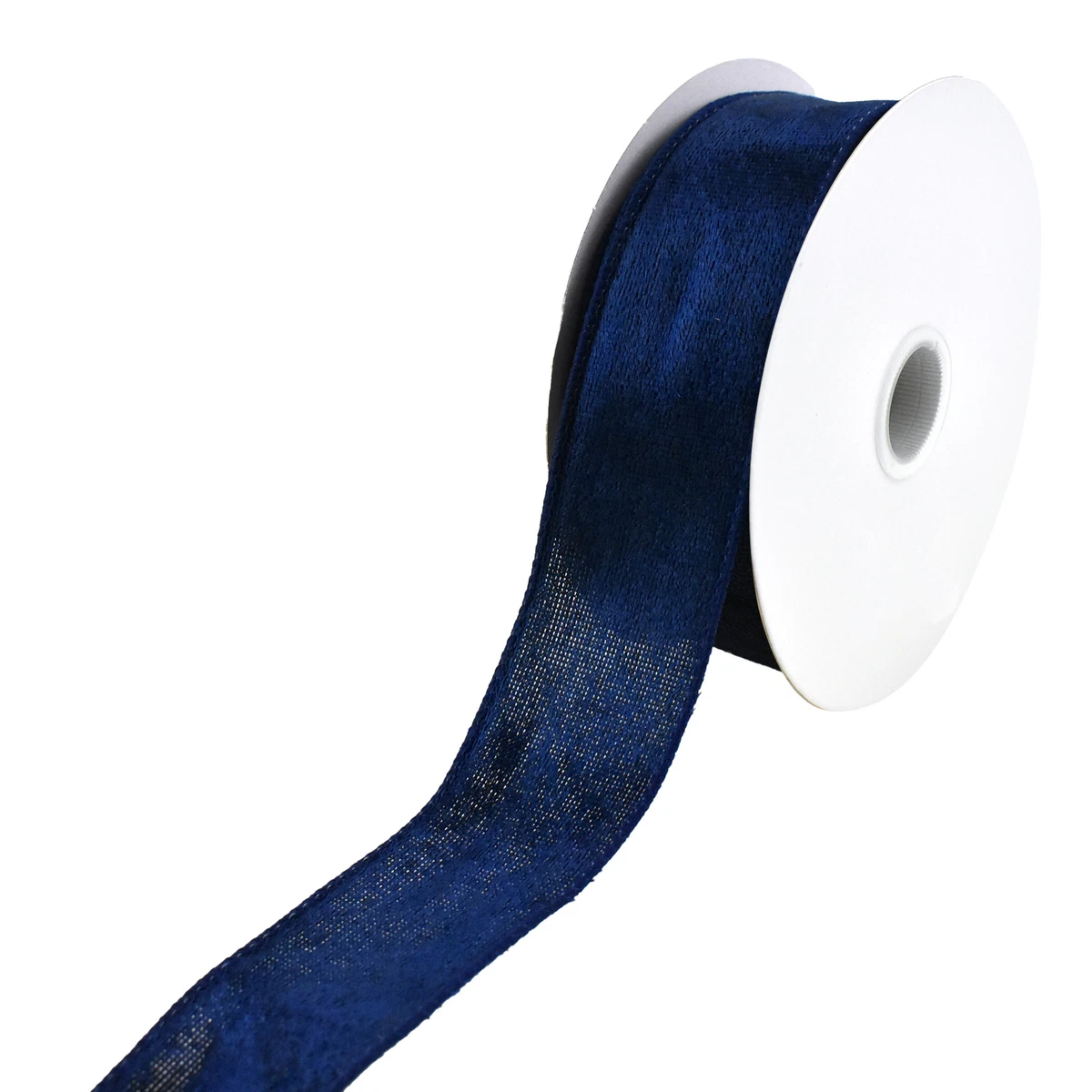 Blue Wired Ribbon