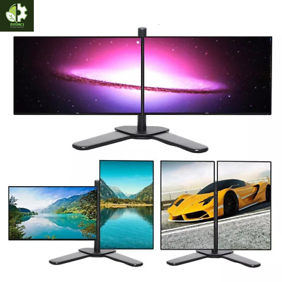 🔥Gaming Dual Matching Monitor 1920x1080 FHD LCD Widescreen Stand & VGA ...