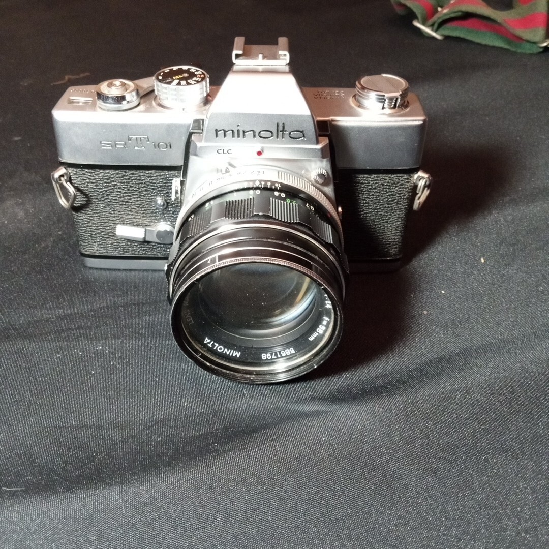 Vintage Minolta SRT 101 35mm SLR Film Camera and Lense. 2nd Generation ...