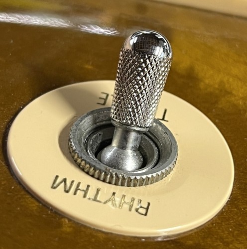 NICKEL Knurled Switch Tip for Gibson® Les Paul switches US size 8/32 ...