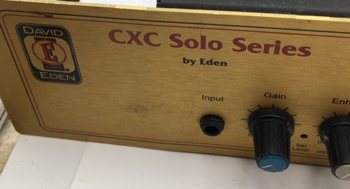 David Eden CXC Solo Series Hybrid Bass Guitar Amplifier W Power Cord ...