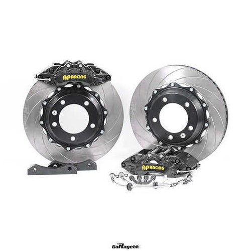 AP Racing BBK BLACK CP9040 6POT CALIPER BRAKE KIT FOR AUDI S3 A3 S4 A5 ...