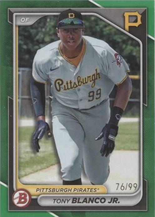 2024 Bowman - Prospects Tony Blanco Jr. #BP-132 Green Border /99 (RC ...
