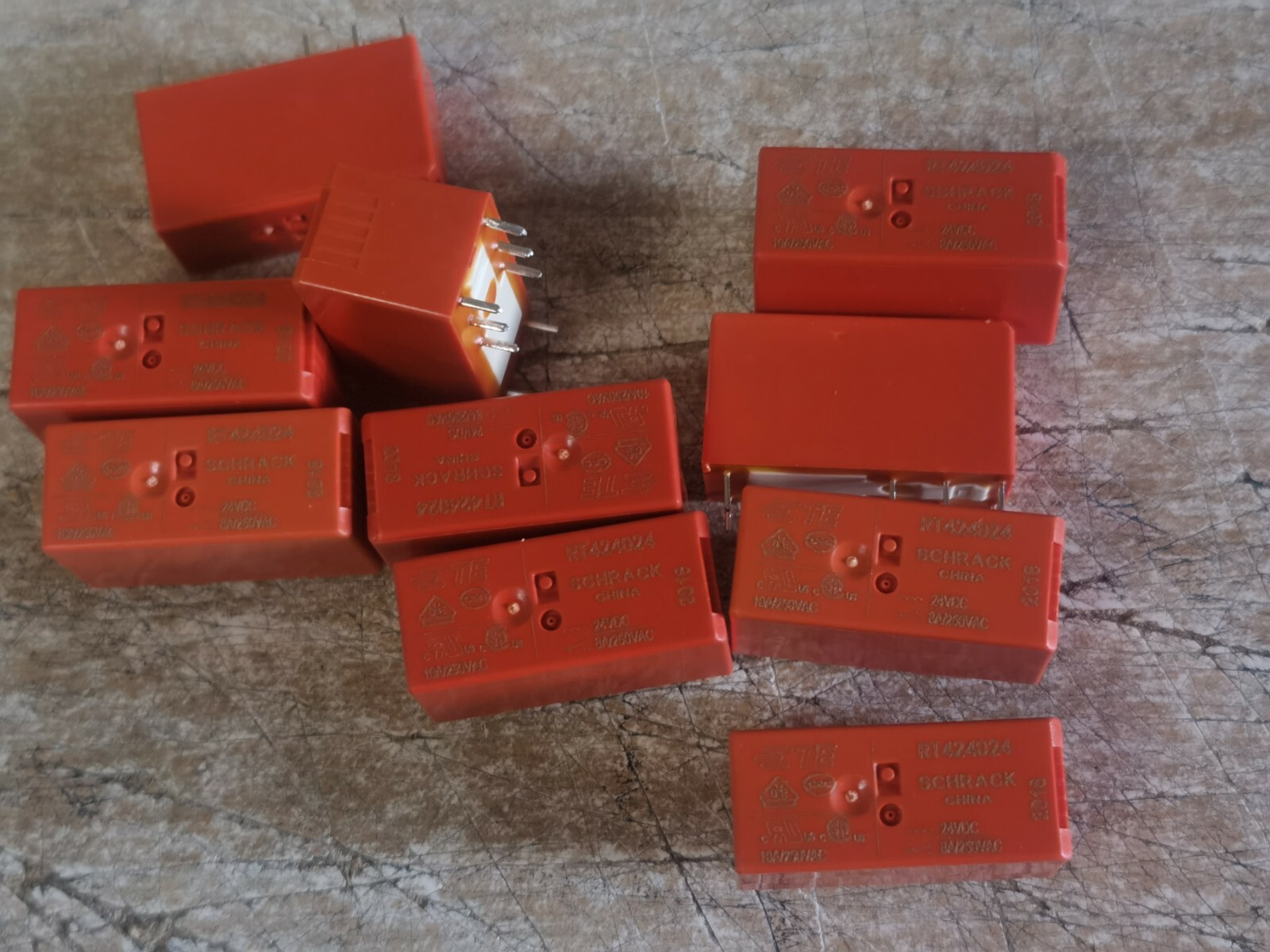 5PCS New TE Connectivity RT424024 24VDC Relays Free Shipping *T01 | eBay