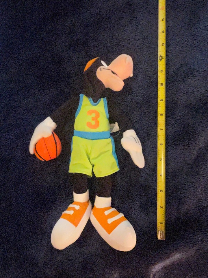 Mattel Star Bean Disney Double Dribble Goofy Plush Soft Stuffed Animal ...