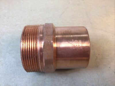 2" Threaded Male Adapter Threaded X Spigot Connection / Slips Inside 2 ...