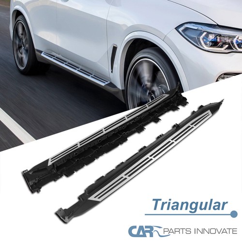 Fits 2019-2023 BMW X5 G05 Side Step Bars Running Boards Aluminum 2PC ...