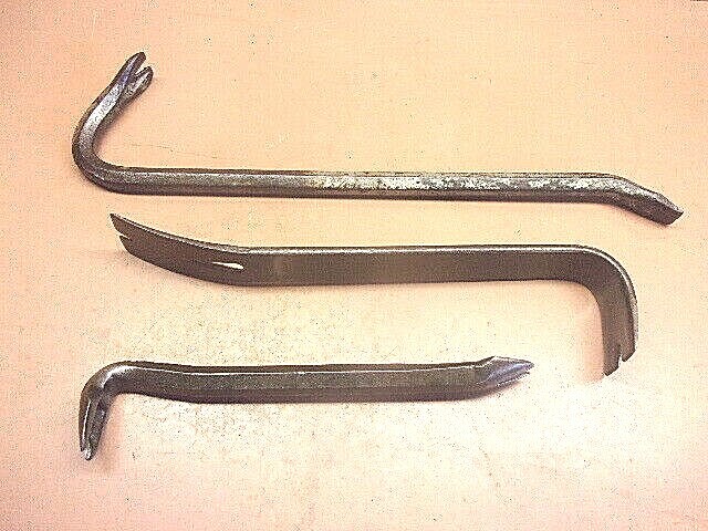 3-PIECE DEMO LOT 18" Crowbar 13" Multi-Bar 10 1/4" Double-Ended Cats ...