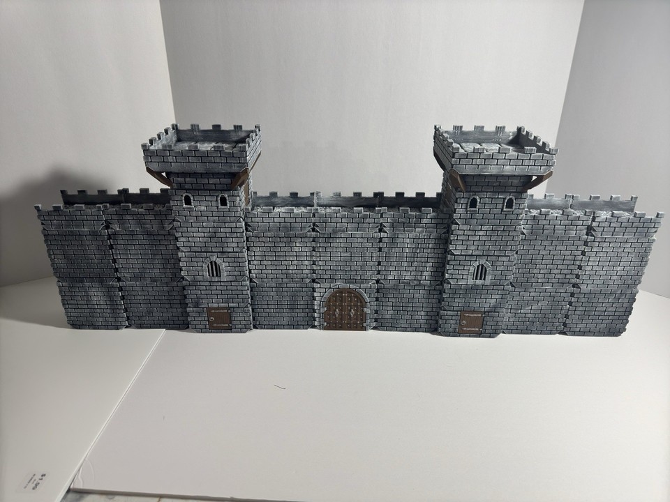 DnD - TTRPG 28mm Castle Entrance , terrain, miniatures | 3d printed and ...
